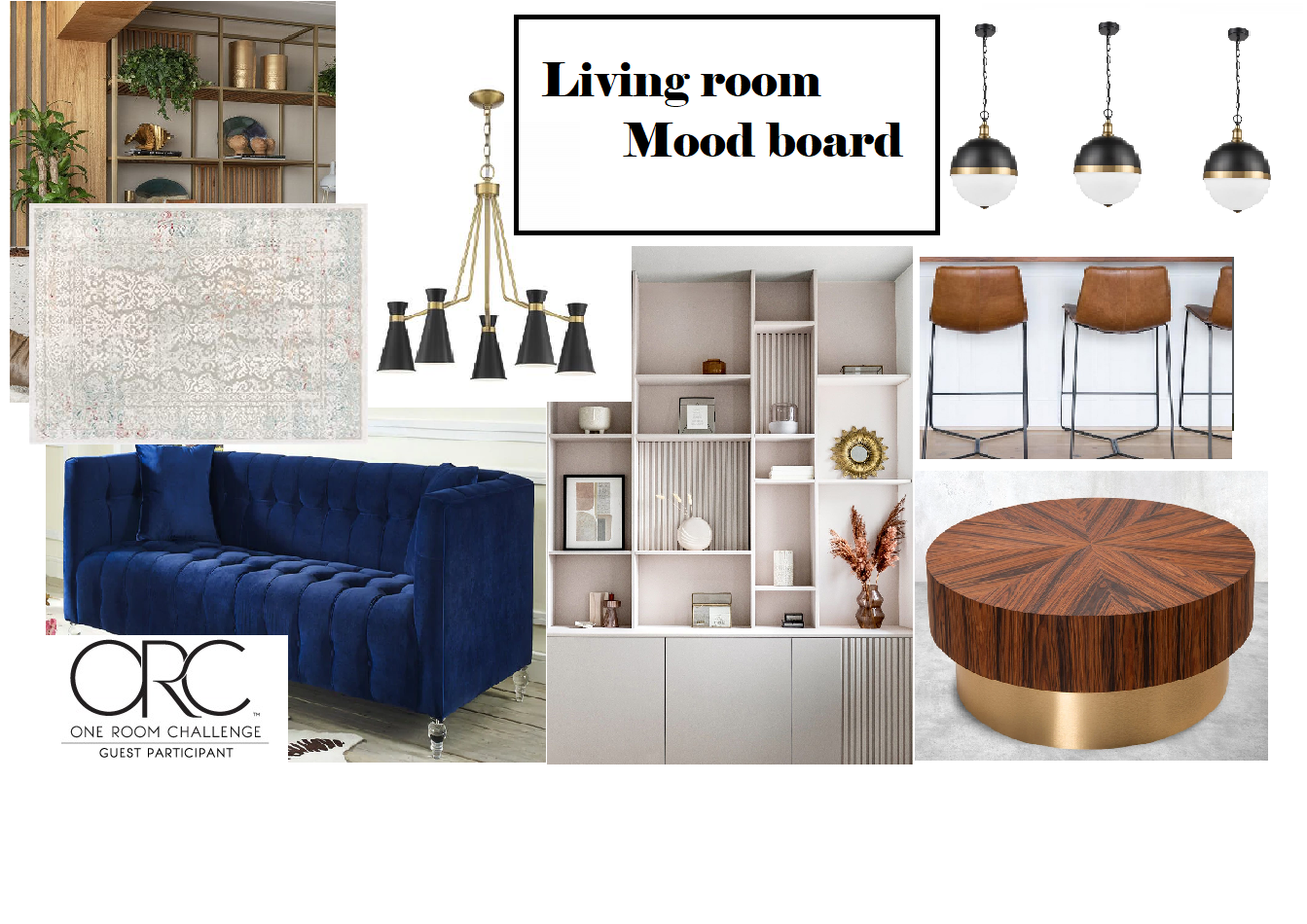 One room Challenge Spring 2021 Week1 - Living room - DesiDIY